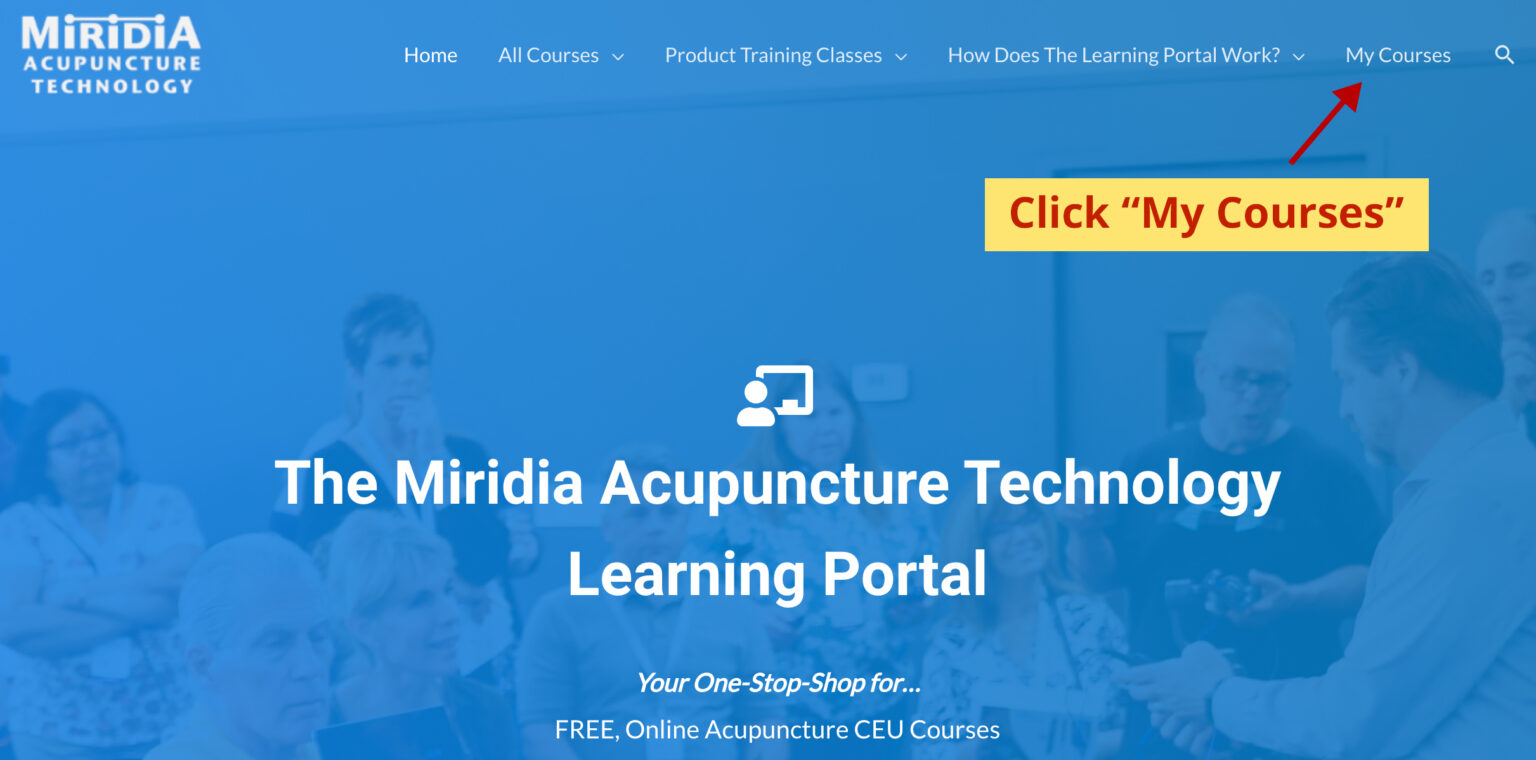 Access your Digital Products - Miridia Technology Learning Portal