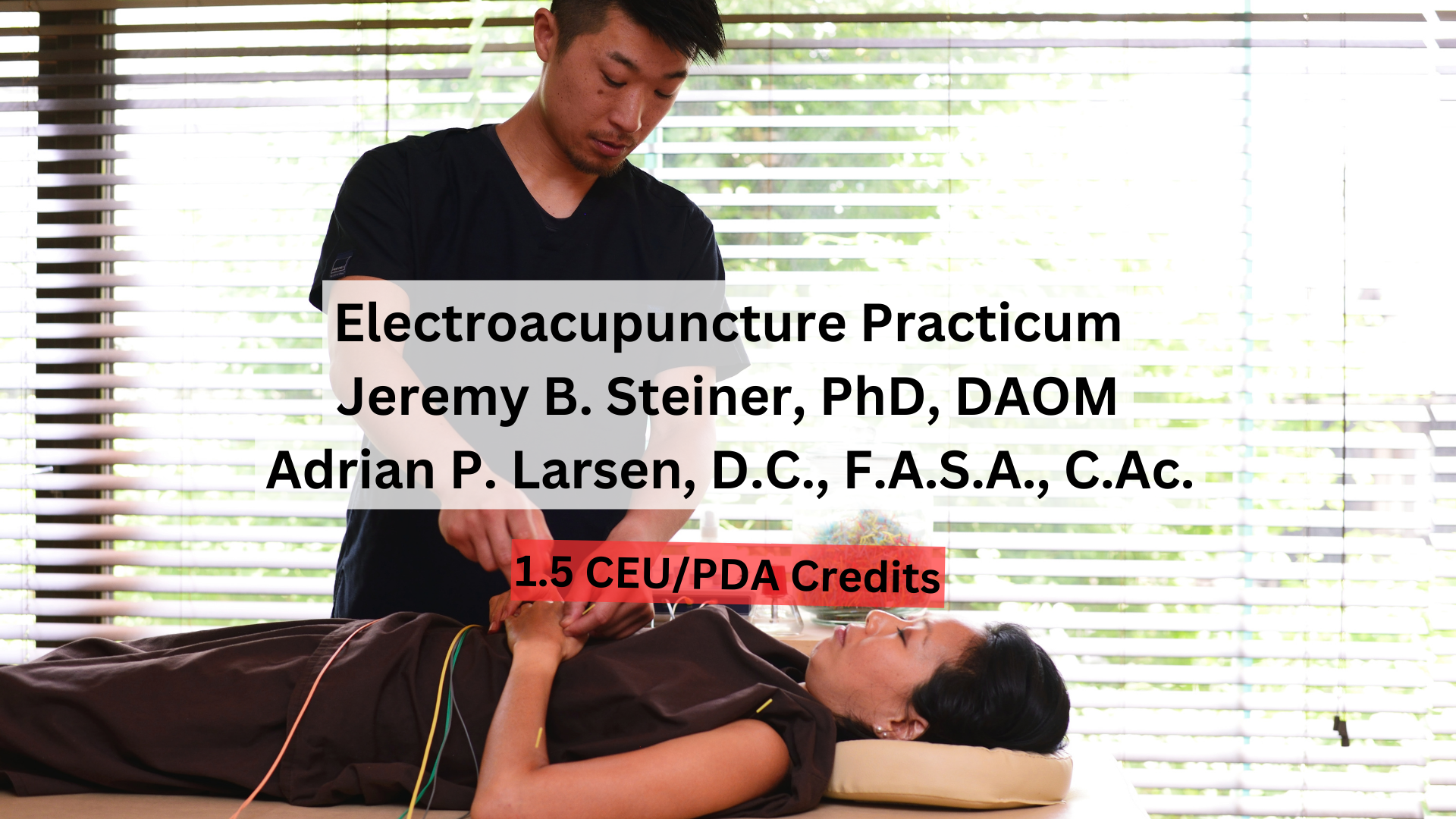 Electroacupuncture Practicum - 1.5 CEUs - Miridia Technology Learning ...